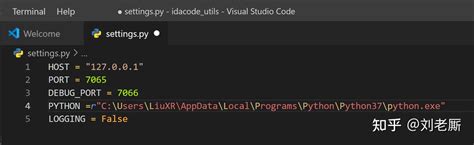 在 vscode 中调试 idapython 脚本 知乎