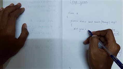 Check If A Given Year Is Leap Year Java Youtube