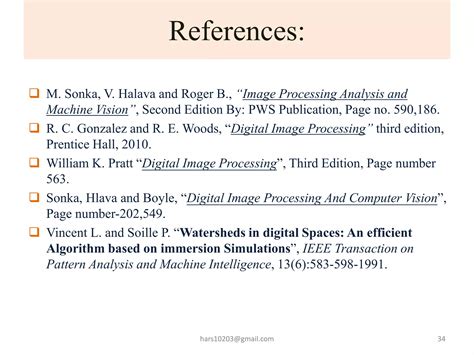 Watershed Segmentation Image Processing Pptx