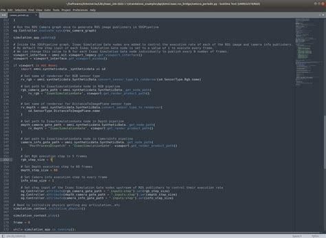 Nvidia Omniverse和isaac Sim笔记8：相机数据采集发布帧率问题研究与设置