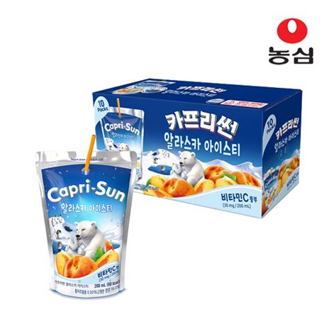 농심 카프리썬 아이스티 200ml X 10 1박스 홈플러스 익스프레스