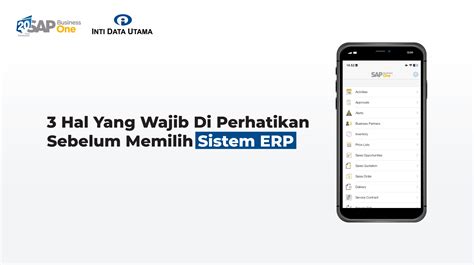 Jangan Lupakan 3 Hal Ini Sebelum Memilih Sistem Erp