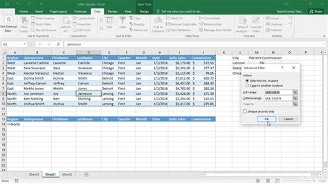Using Complex Criteria In Excel Youtube