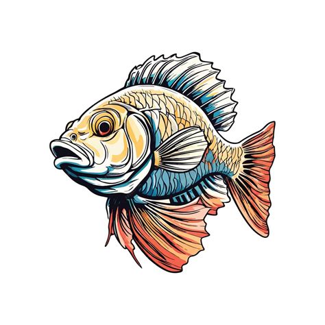 Fish Clipart Vector Illustration Premium Ai Generated Vector