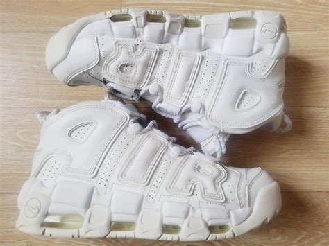 나이키 에어 모어 업템포 트리플 화이트 정품 운동화 농구화 헬로마켓