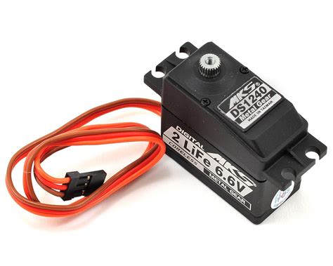 MKS Servos DS1240 Titanium Gear High Speed Standard Digital Servo MKS DS1240 Cars Trucks