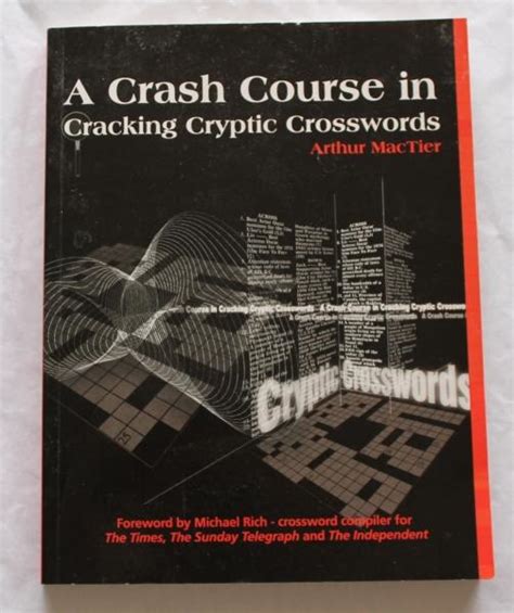 A Crash Course In Cracking Cryptic Crosswords By Mactier Arthur Very