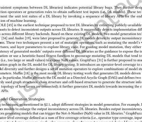 Overview Of Testing Dl Library By Dl Models Download Scientific Diagram