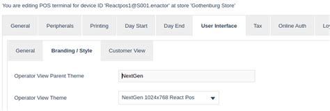 Branding And Stylesheets In React Enactor Docs