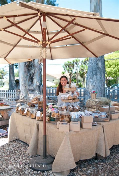 Sweet Pea Bakery Farmers Market Booth Farmers Market Display