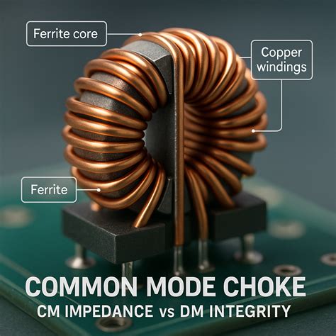 Common Mode Choke Emi Selection And Pcb Layout