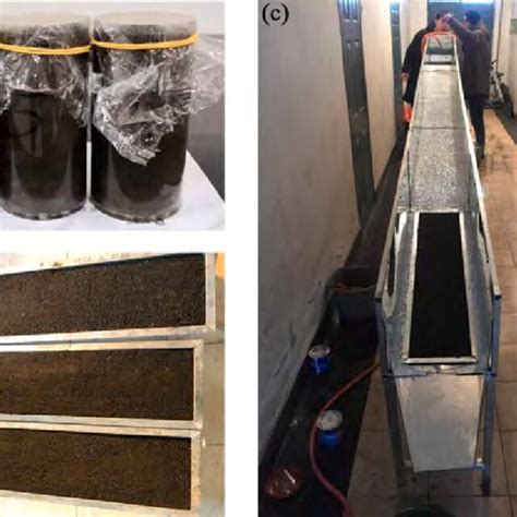 The Soil Columns A Soil Tanks B And Experimental Equipment Was Download Scientific