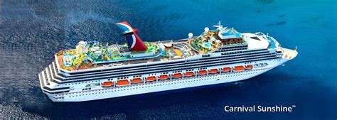 Carnival Sunshine Cruise Ship Carnival Cruise Line Artofit