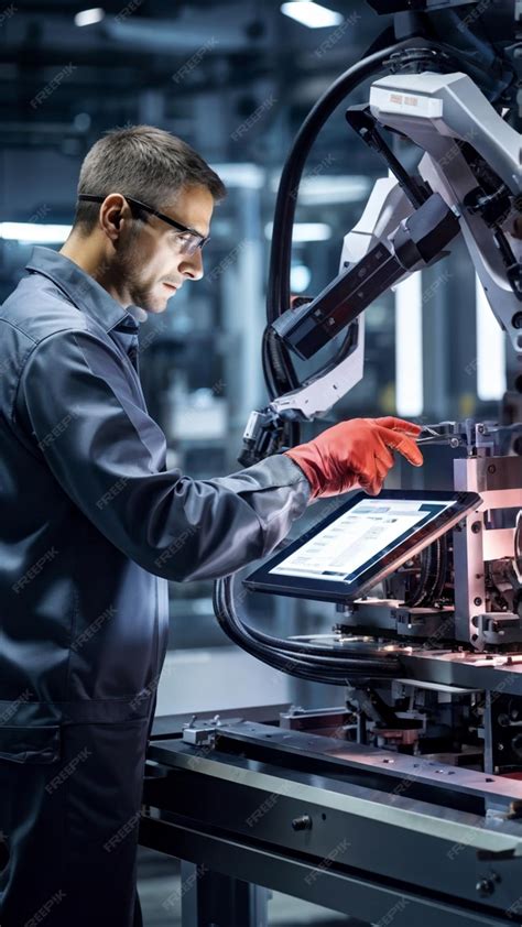 Ai Driven Automation In Modern Manufacturing Systems Premium Ai Generated Image