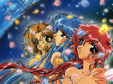 Shidou Hikaru Ryuuzaki Umi And Hououji Fuu Magic Knight Rayearth