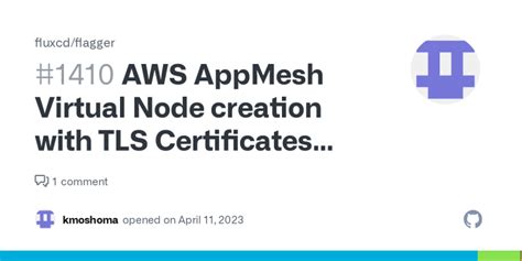 Kabelo Moshoma On Linkedin Aws Appmesh Virtual Node Creation With Tls Certificates And Tls Mode
