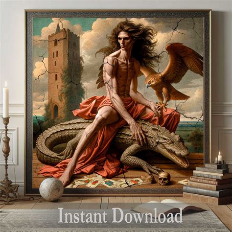 Vassago Demon Printable Dark Art Ars Goetia Grimoire Seal Description