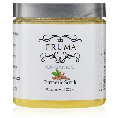 Turmeric Body Scrub Fruma Organics