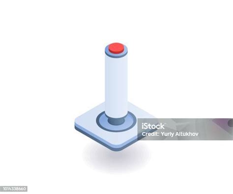 조이스틱 아이소메트릭 아이콘입니다 웹 디자인을 위한 벡터 3d 그림입니다 조이스틱에 대한 스톡 벡터 아트 및 기타 이미지 조이스틱 3차원 형태 게임패드 Istock