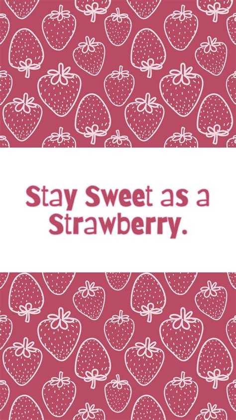 70 Aesthetic Strawberry Wallpaper For 2025