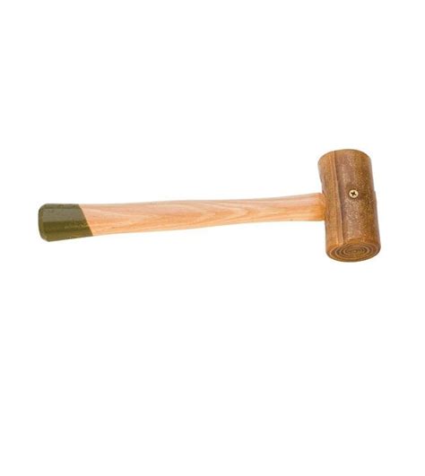 16oz Weighted Raw Hide Mallet Handmade In Usa