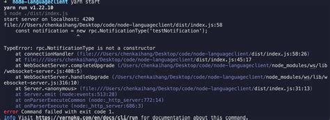 typeerror rpc notificationtype is not a constructor · issue 430 · typefox monaco
