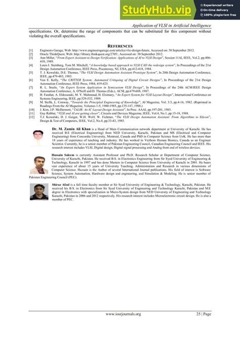 Application Of Vlsi In Artificial Intelligence Pdf
