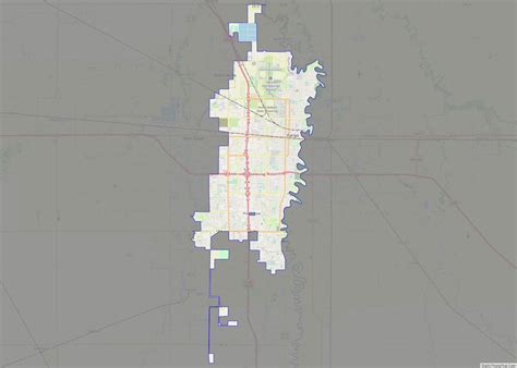 Map Of Fargo City North Dakota Thong Thai Real