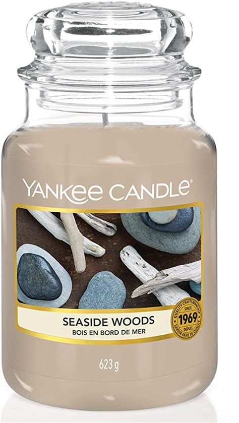 Yankee Candle Seaside Woods Candle 623g Large Jar Solippy
