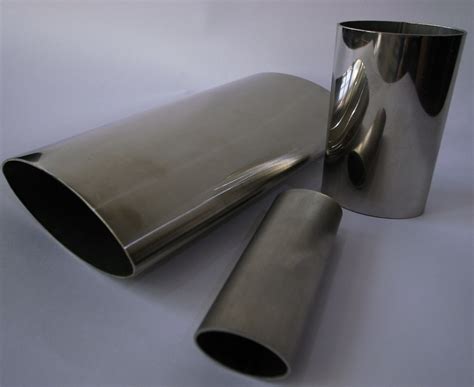 Titanium Oval Tube