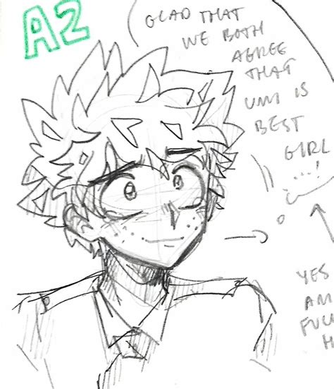 Deku Lovebot Whats Your Favorite Deku Headcanon Ovo