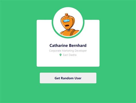 用户卡片设计，随机生成器素材 17素材网