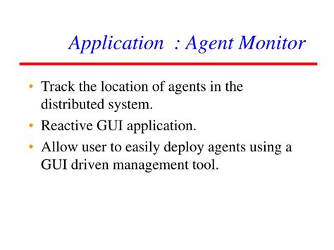Ppt An Application Framework For Event Driven Re Configurable Distributed Applications