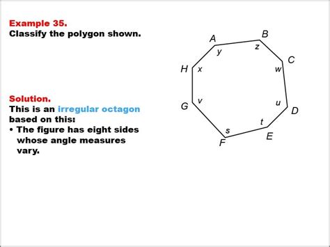 Math Example Polygons Polygon Classification Example 35 Media4math
