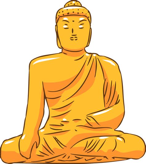 Buddha Png Graphic Clipart Design 19806276 Png