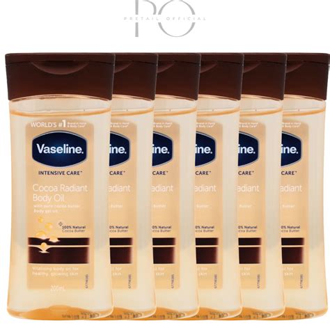 Vaseline Intensive Care Cocoa Radiant Body Oil Artofit