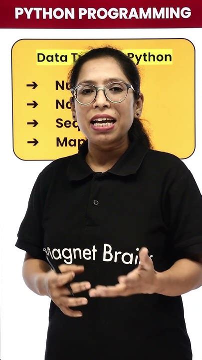 What Is The Role Of Data Types Pythonprogramming Magnetbrains Python