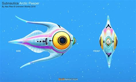 Artstation Subnautica Below Zero Arctic Peeper Alex Ries