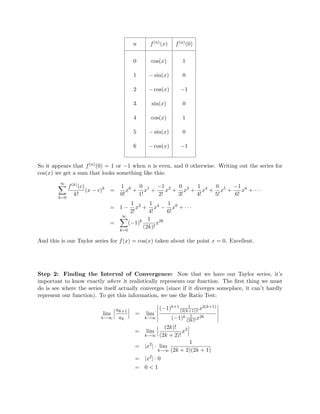 Taylor Problem PDF