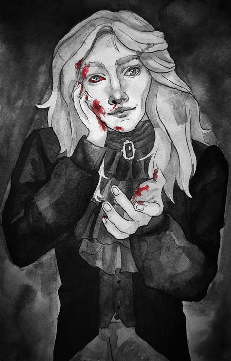 Artstation Парень тушью Лиам