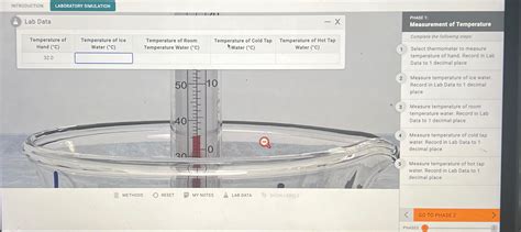Solved Introductionlab Dataphase 1measurement Of Solved Introductionlab Dataphase 1measurement Of