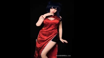 YJL Sex Doll Deepali Hot Blue Hair Asian Pussy Lina Paige