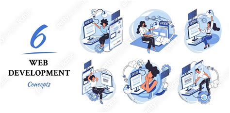 Web Development Coding And Programming Creation Digital Software