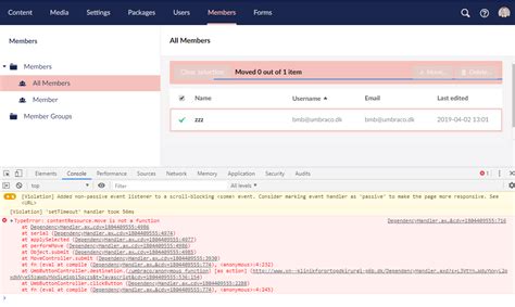 v8 bulk move members don t make sense · issue 5124 · umbraco umbraco