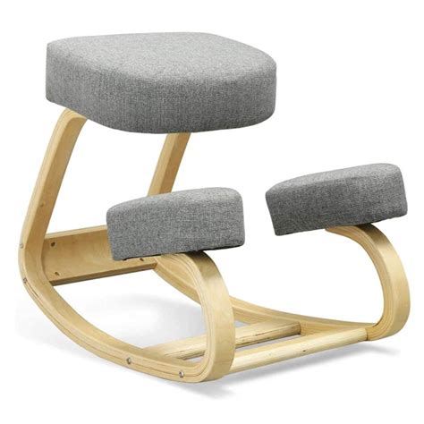 Buy Ergonomic Kneeling Chair Kneeling Chair Rocking Posture Wood Stool For Office And Home