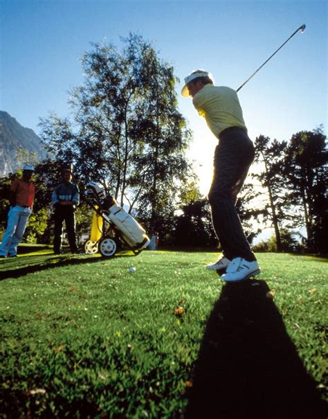 Golfplatz Interlaken Unterseen In Schweiz Bern Region Alpen Guidede