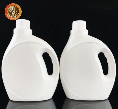 Pe Plastic Dishwashing Liquid Bottles 2l Liquid Detergent Packaging Bottles