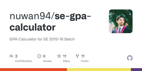GitHub Nuwan Se Gpa Calculator GPA Calculator For SE Batch