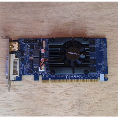 Jual Vga Gigabyte Nvidia Gt 610 1gb Ddr3 Low Profile Shopee Indonesia
