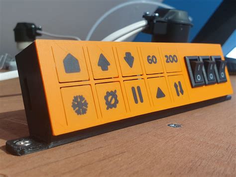 Universal Buttonbox For Octoprint By Matereo Download Free Stl Model
